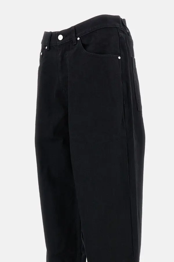 ARTE ANTWERP Circle Logo Trousers - Nero