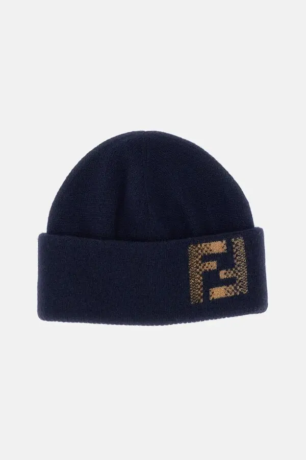 Fendi Ff Gradient Beanie - Blue