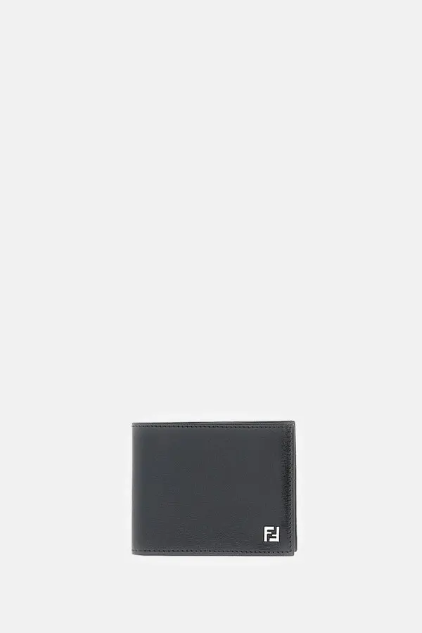 Fendi Compact Bi-fold Wallet - Black