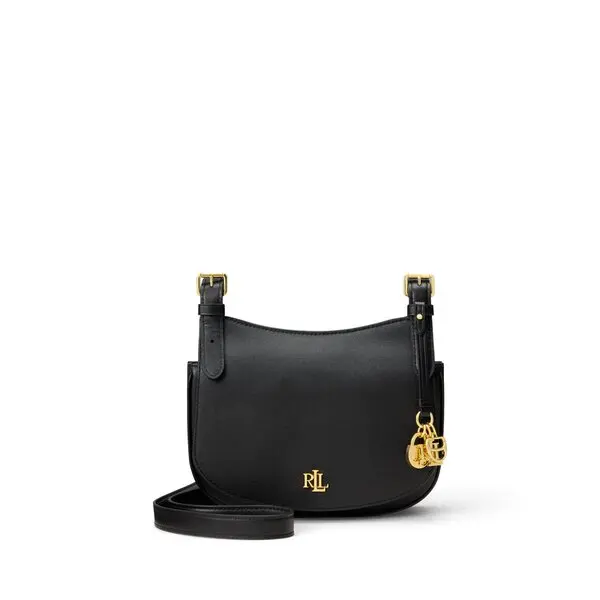 Ralph Lauren Leather Medium Marcy Crossbody Bag