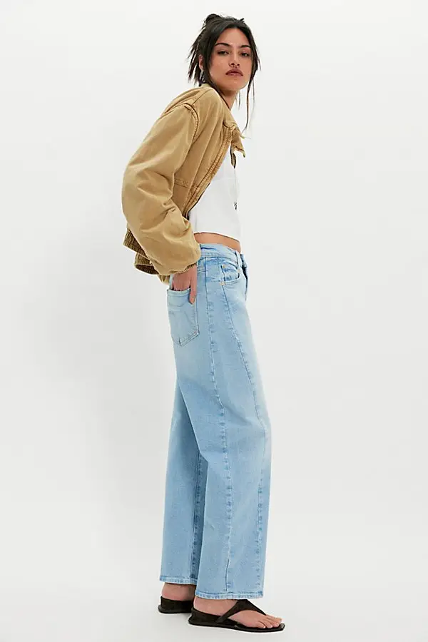 MOTHER The Mid-rise Half-pipe Hover Jeans