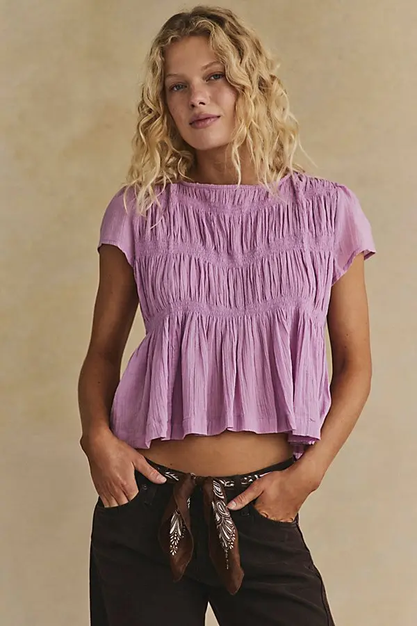 Free People Aven Cotton Top - Spring Fling