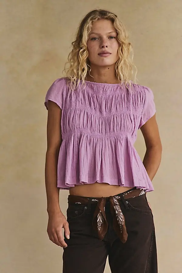 Free People Aven Cotton Top - Spring Fling
