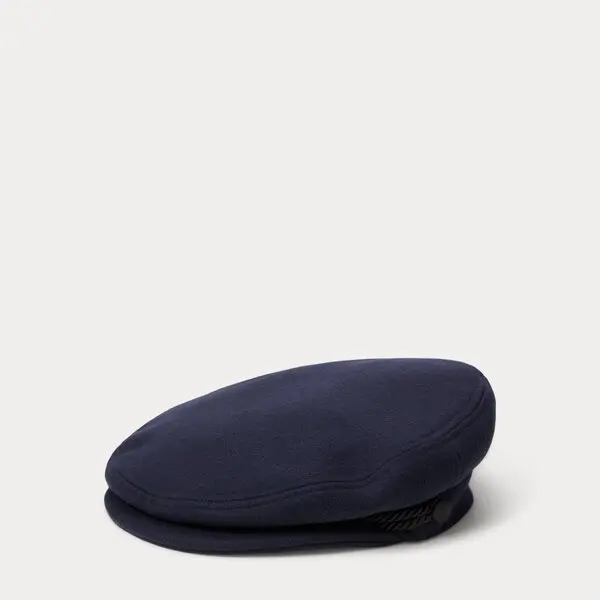 Ralph Lauren Double-faced Wool-cashmere Captain’s Hat - Midnight