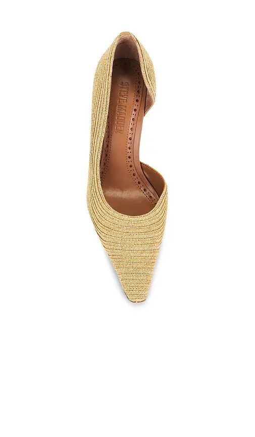 Steve Madden Elegant Raffia Pumps