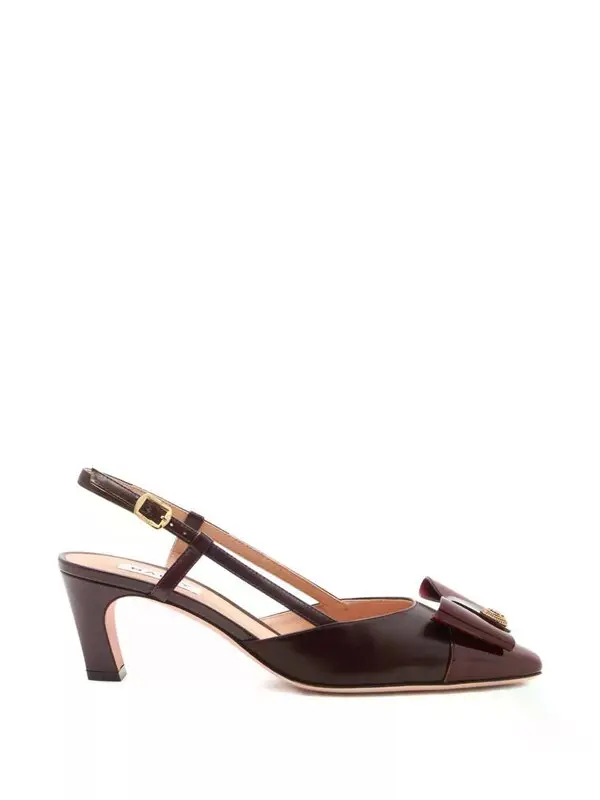 Bally B-bow Slingback Heeled Pumps
