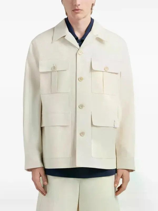 Bally Saharan Flap-pocket Cotton Jacket