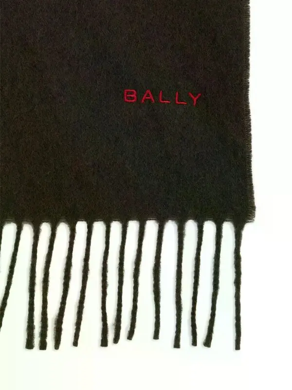 Bally Ribbon Fringed Scarf