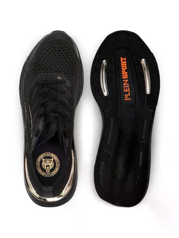 PLEIN SPORT Lace-up Fastening Sneakers - Black
