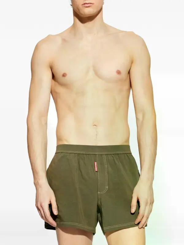 Dsquared2 Logo-tab Boxers - Green