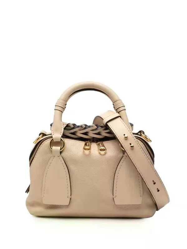 Chloé 2020 Small Leather Daria Satchel