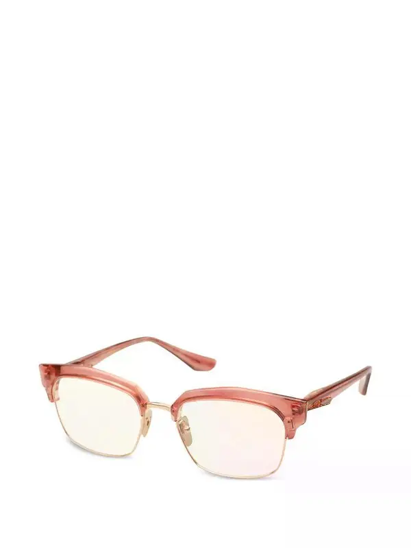 Dita Lotova Half Rim Glasses - Pink