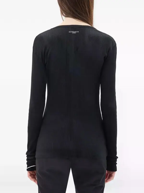 ANN DEMEULEMEESTER Fiene Rib Jersey T-shirt