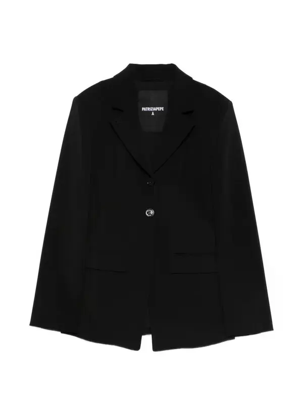 Patrizia Pepe Notched-lapels Single-breasted Blazer
