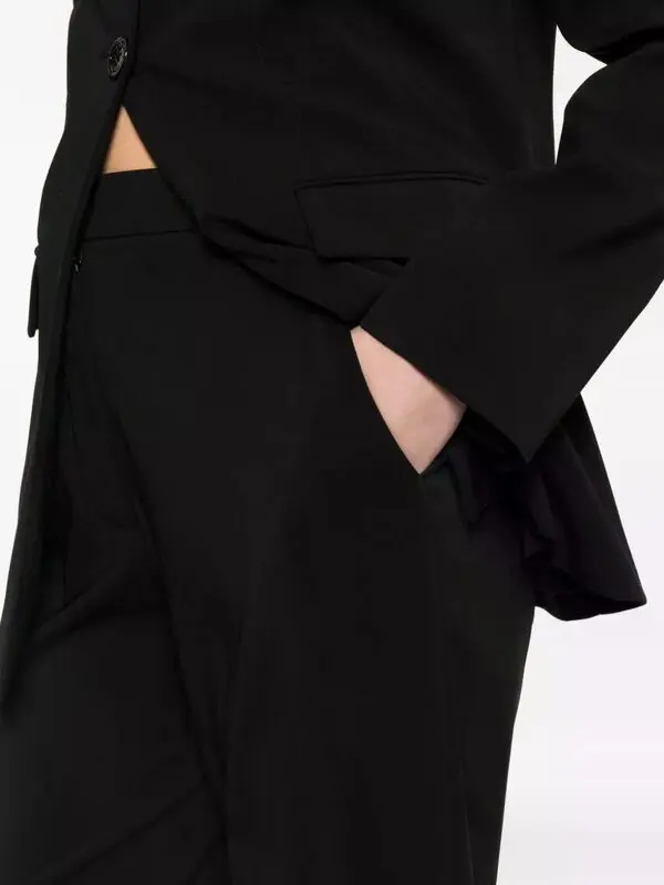 Patrizia Pepe Crepe Cropped Trousers