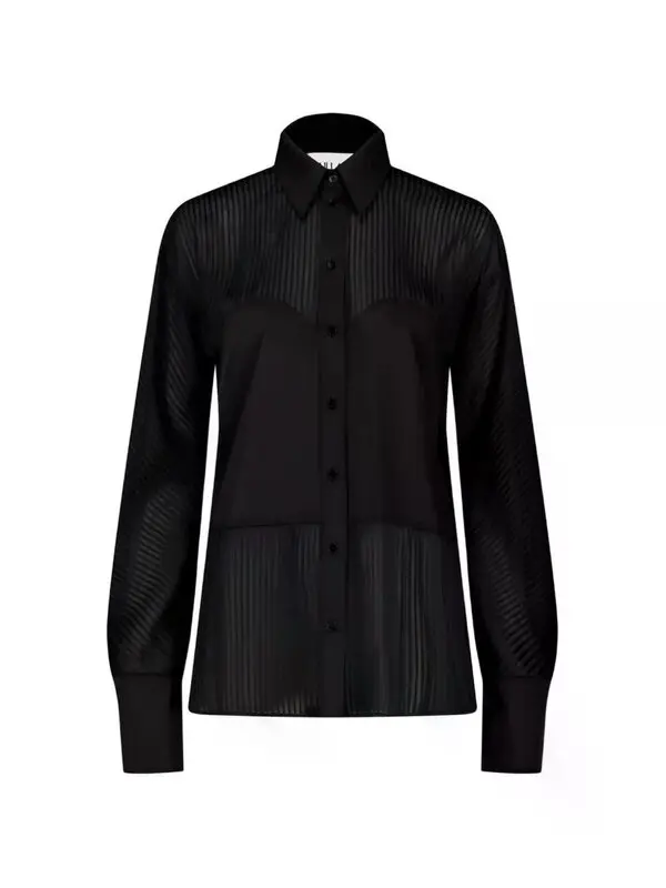 VAILLANT Textured Panelled Shirt