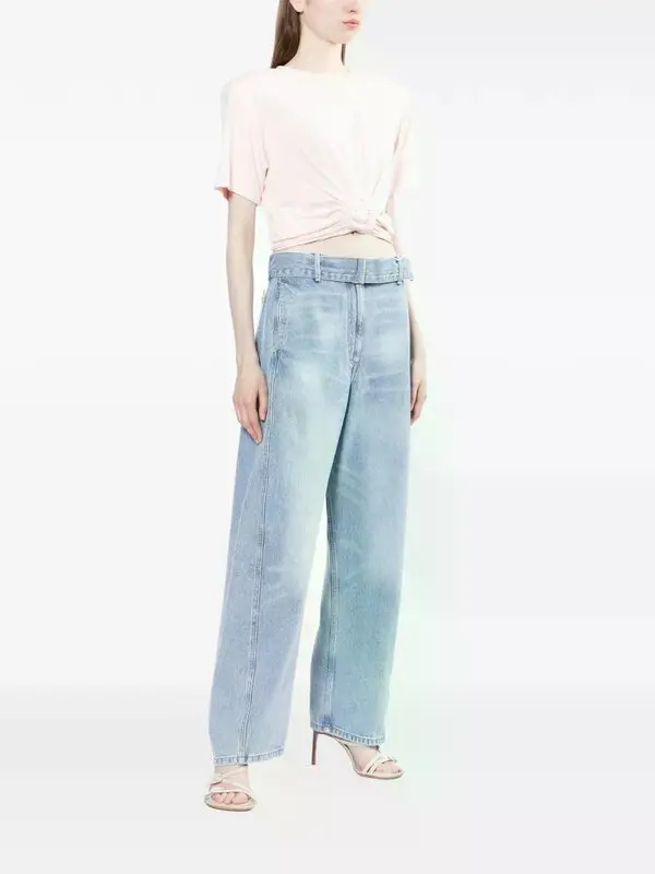 Magda Butrym Belted Jeans
