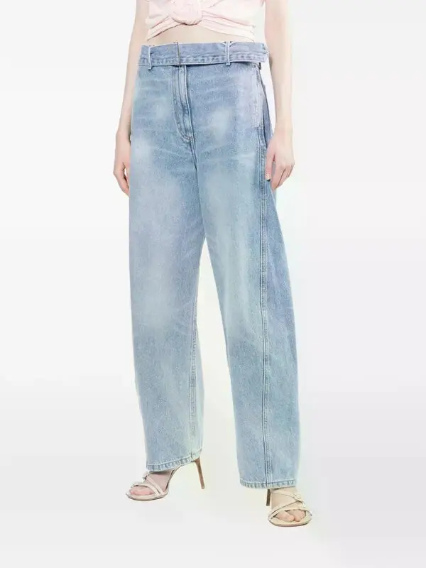 Magda Butrym Belted Jeans