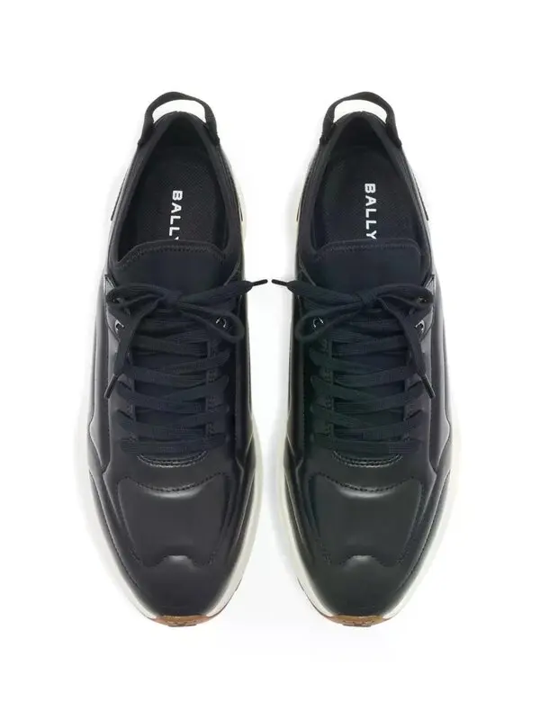 Bally Outline Leather Sneakers