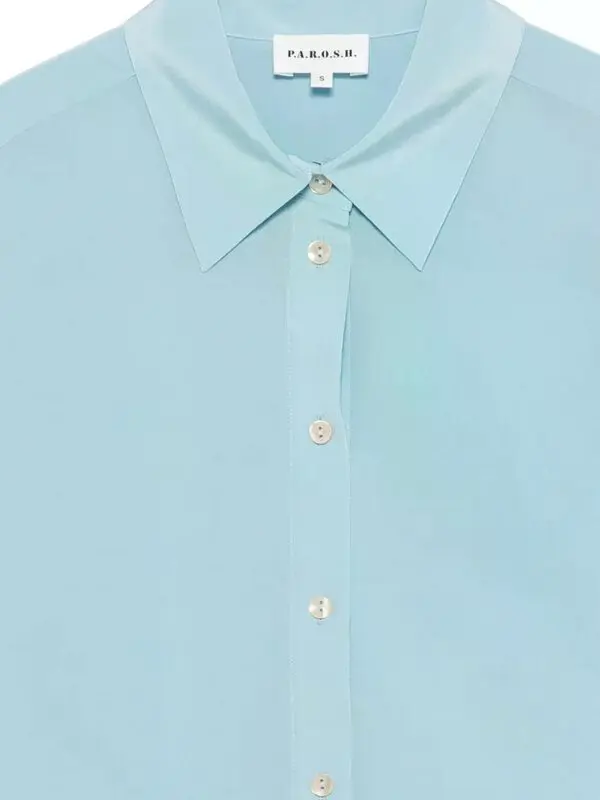 P.a.r.o.s.h Sweet Buttoned Shirt - Blue