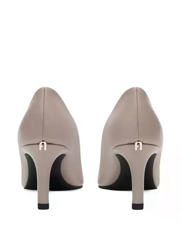 Furla Pointed Logo Pumps