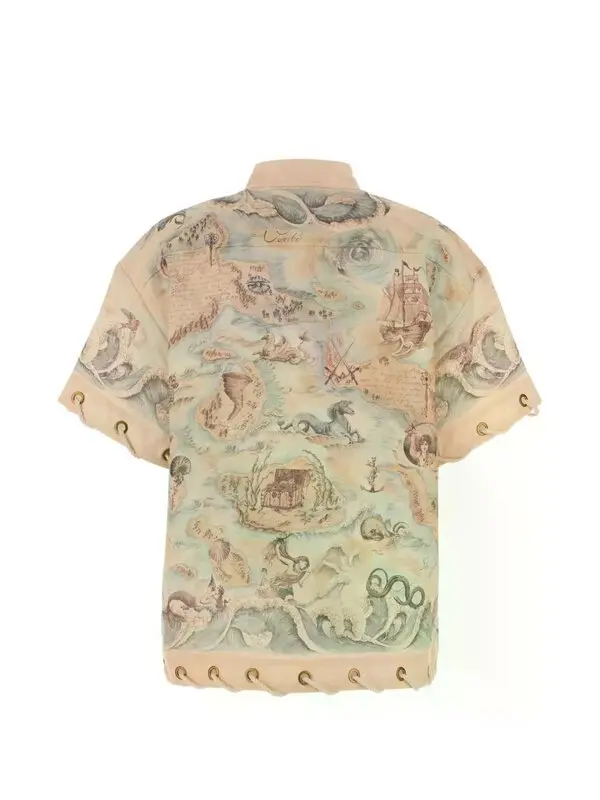 Zimmermann Graphic-pattern Shirt