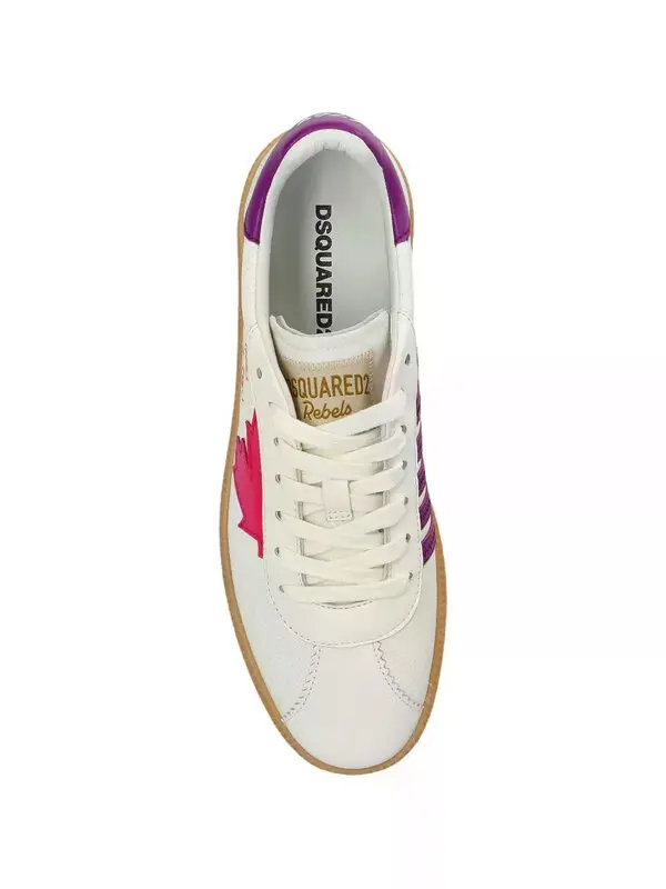 Dsquared2 Rebel Striped Sneakers