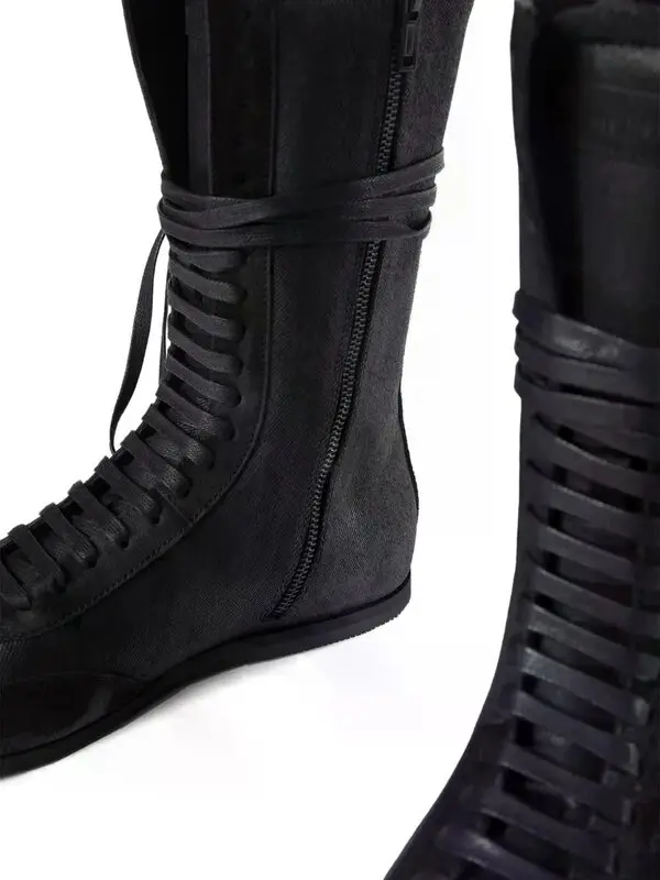 ANN DEMEULEMEESTER High-top Boxing Boots