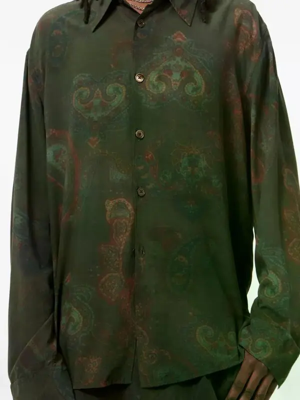 Our Legacy Beyond Paisley-print Shirt