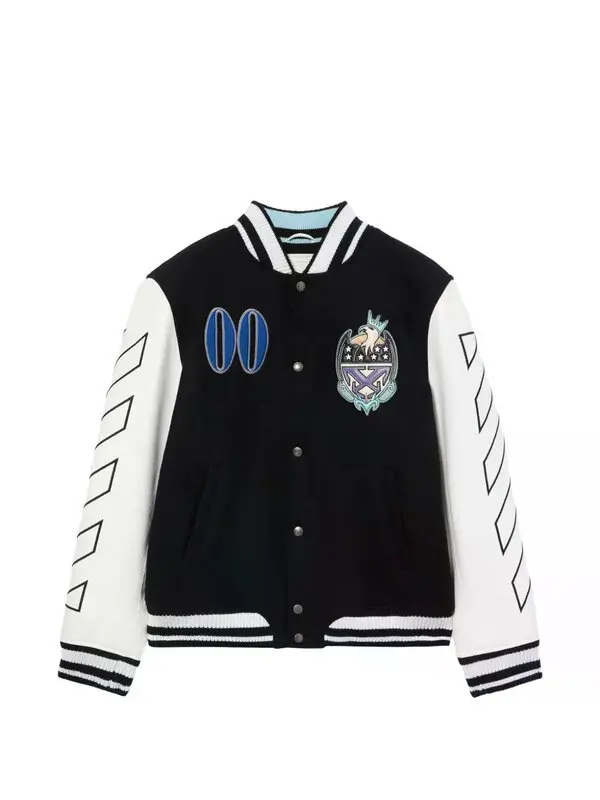 Off-White Varsity Jacket - Black