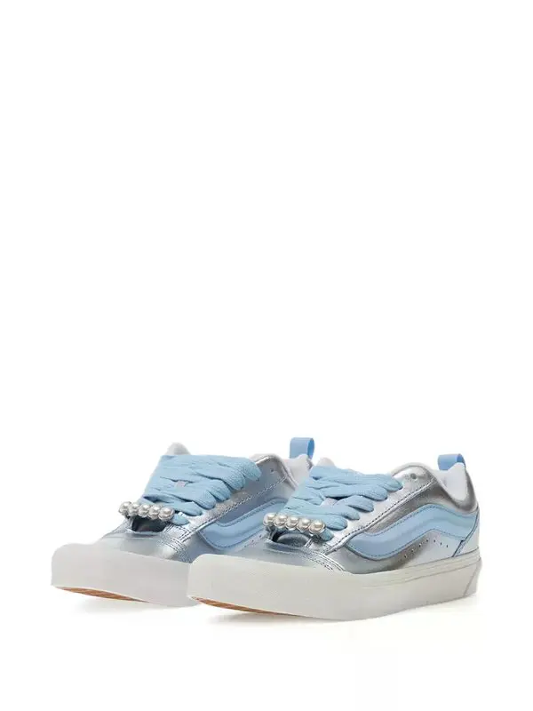 VANS Knu Skool Faux-pearl Sneakers - Silver