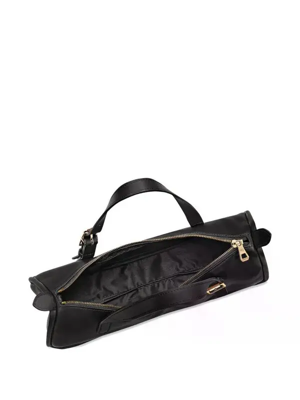 Longchamp Buckle-strap Shoulder Bag - Black