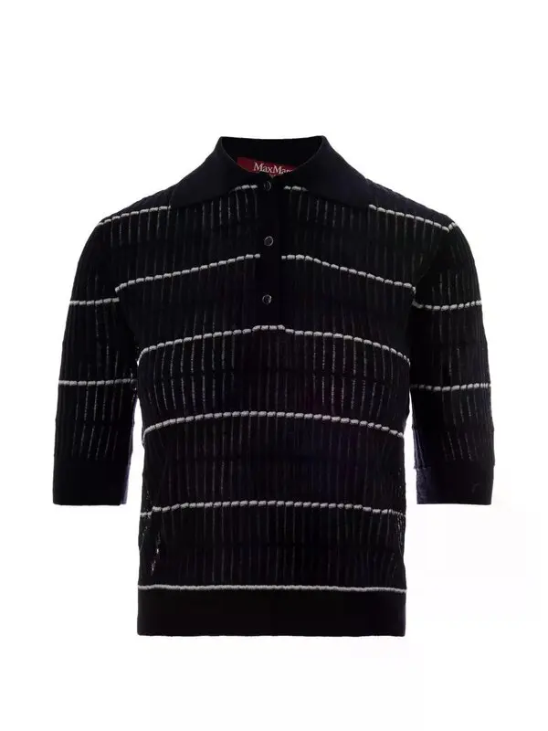 Max Mara Striped Knitted Sweater