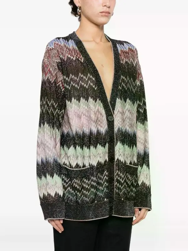 Missoni Button Zigzag Cardigan