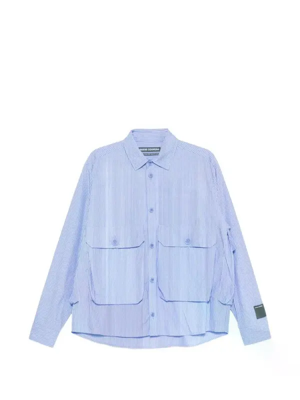 Reese Cooper Striped Cotton Shirt