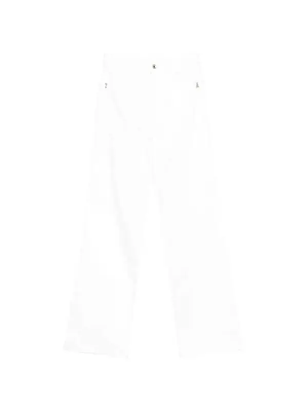 Patrizia Pepe Wide-leg Denim - White
