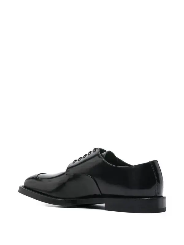 Moschino Leather Derby Shoes
