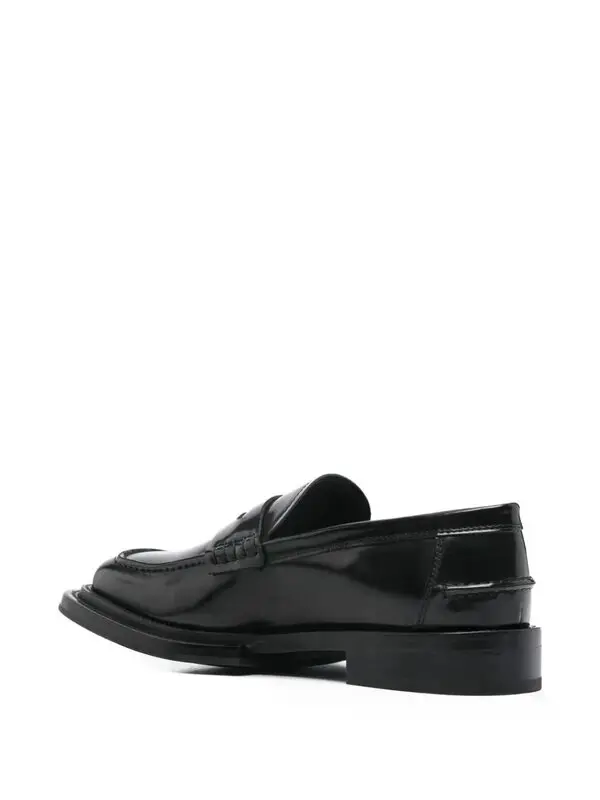 Moschino Penny Leather Loafers