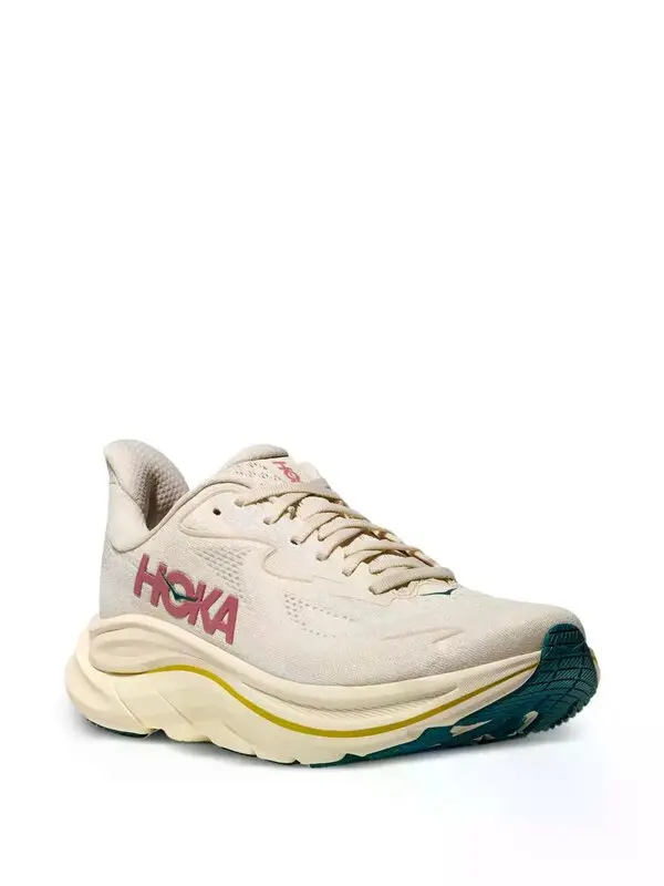 HOKA® Clifton 10 Logo Sneakers - Neutrals