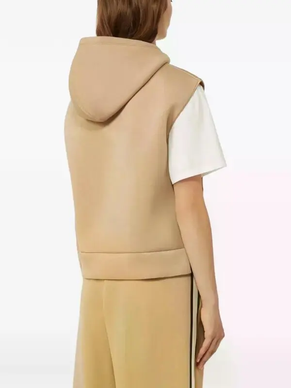 Max Mara Quilted Hooded Gilet