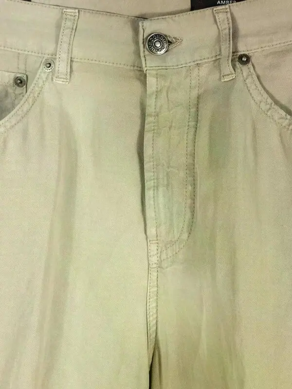 DONDUP Wide-leg Five-pocket Trousers - Neutrals