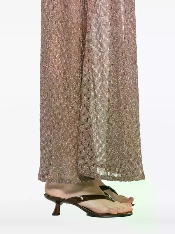 Missoni A-line V-neck Maxi Dress