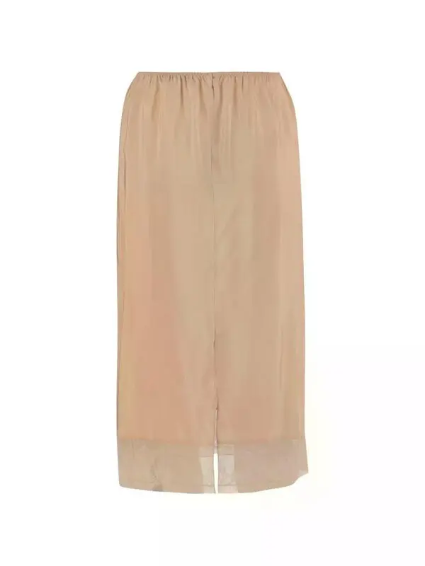 Carven Lace-trim Skirt