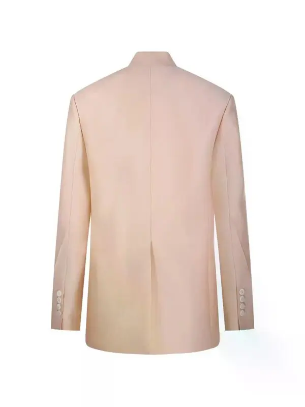 SANDBEIGE Button Single-breasted Blazer