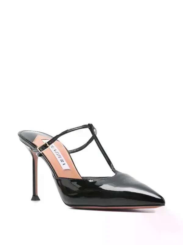 AQUAZZURA Heeled T-strap Mules