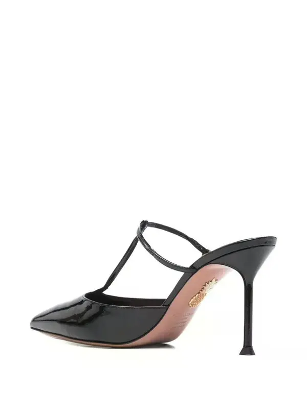 AQUAZZURA Heeled T-strap Mules