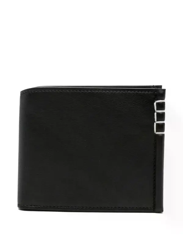 JW Anderson Logo-detail Wallet - Black