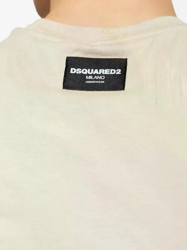 Dsquared2 Crewneck Logo-patch T-shirt
