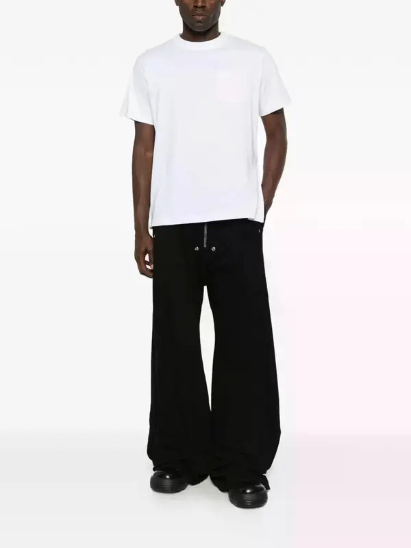 Sacai Zip-detail T-shirt