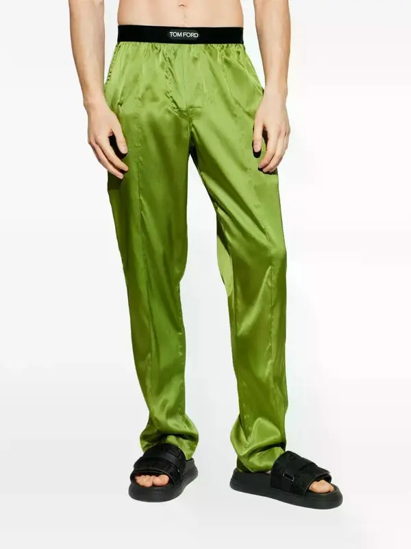 TOM FORD Logo-waistband Pyjama Bottoms